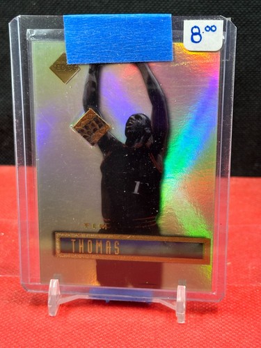 1998-99 Collectors Edge Authentic Diamond Ball Relic Tim Thomas NBA ...