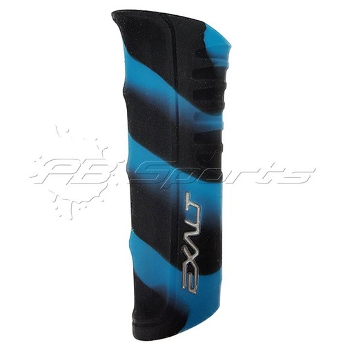Exalt Paintball Shocker RSX Grip Skin - Regulator Cover Black/Blue ...