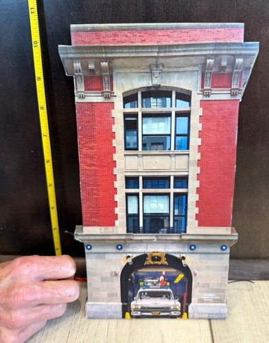O Gauge Ghostbuster Fire House Building Flat with led light | eBay