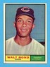 1961 TOPPS BASEBALL # 334 WALT BOND INV J8399 | eBay