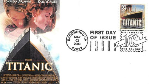 3191B 33c Celebrate Century 1990s Titanic Film Bonnie Fuson laser ...