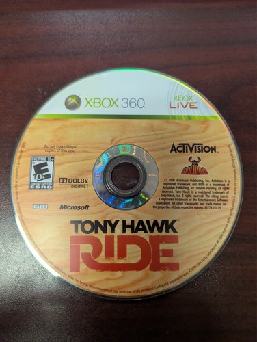Tony Hawk Ride (Xbox 360) NO TRACKING - DISC ONLY 3191 | eBay