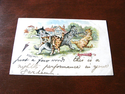 Collectable Louis Wain Signed Postcards for sale | eBay