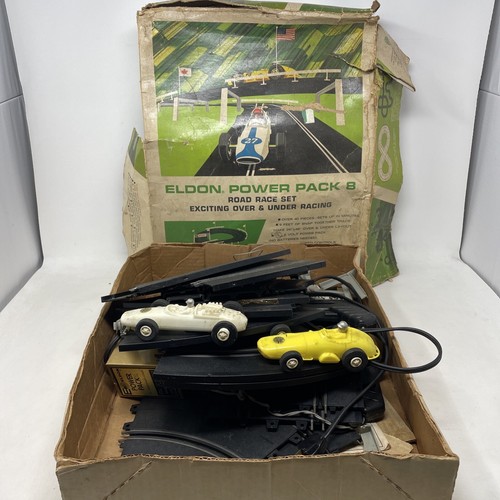 ELDON POWER PACK "8" ROAD RACING SLOT CAR SET 1/32 | eBay