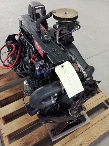Mercruiser 165hp Inline 6cyl Complete Engine USED | eBay