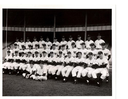 1955 NEW YORK YANKEES 8X10 TEAM PHOTO FORD MARTIN CERV BASEBALL MLB HOF ...