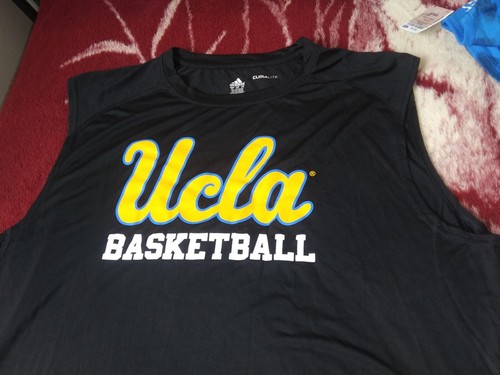New Mens Adidas UCLA Bruins basketball Tank Top Muscle Shirt 2011 3xl ...
