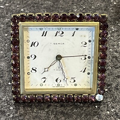 Semca Clock In Collectible Alarm Clocks (1930-1969) for sale | eBay