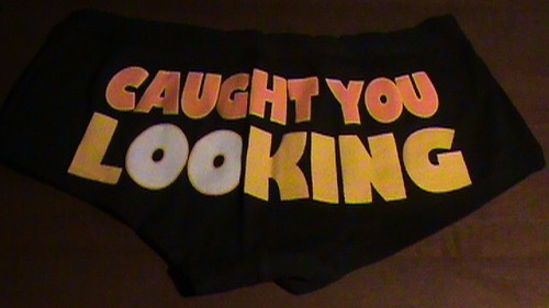 Black Boy Shorts - Caught You Looking - 1 pair - Size M - 080923 (c) | eBay