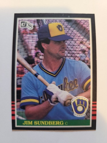1985 DONRUSS JIM SUNDBERG #89 NM | eBay
