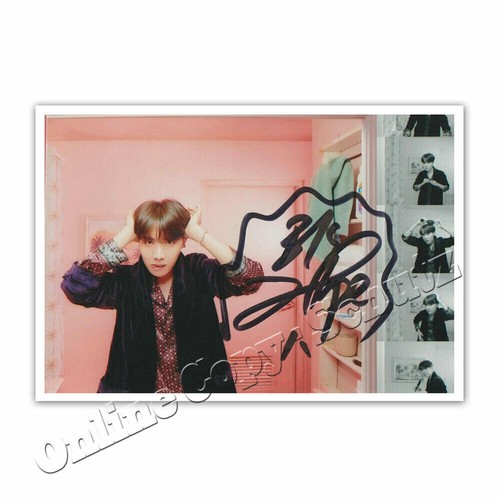 j-hope ++ Signature of BTS' J-Hope ++ Autogrammfoto [K2] | eBay