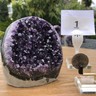 Large Amethyst Cluster Geode Crystal Quartz Cut Base Amethyst Specimen ...