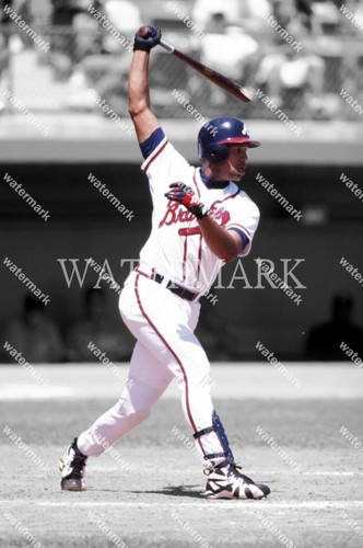 FB49 David Justice Atlanta Braves 8x10 11x14 16x20 Spotlight Photo | eBay