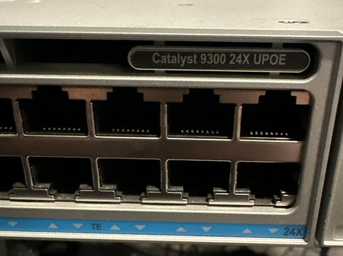 Cisco Catalyst 9300 24-Port Ethernet UPoE Network Switch C9300-24X With ...
