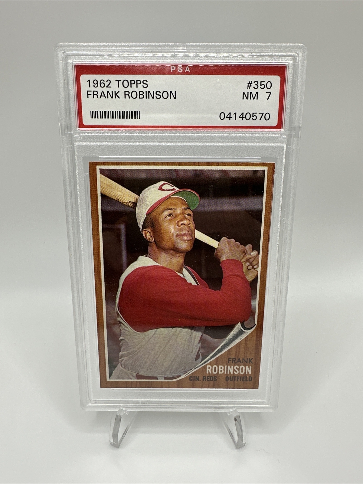 Frank Robinson 1962 Topps #350 Base PSA 7 Price Guide - Sports Card ...