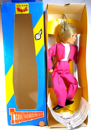 Pelham Puppets Thunderbirds Puppet Featuring Lady Penelope 1992 Ultra ...