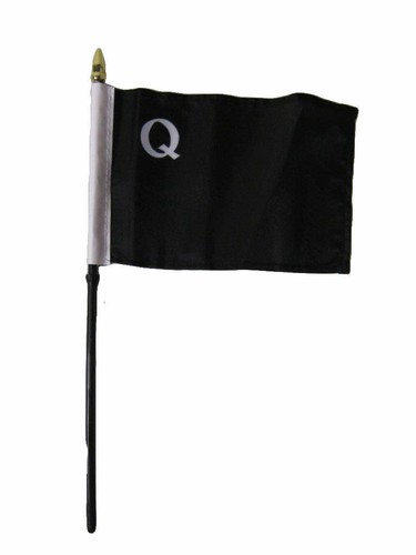 William Quantrill Raiders 4"x6" Flag Desk Set Table Stick Staff 100D | eBay