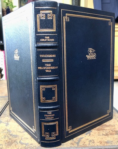 Thucydides THE PELOPONNESIAN WAR Franklin Library Great Books 1978 Ltd ...