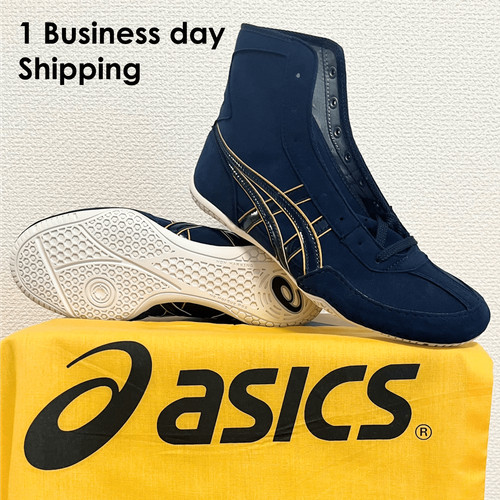 ASICS Wrestling Boxing Shoes 1083A001 New Model EX-EO TWR900 Navy Navy ...