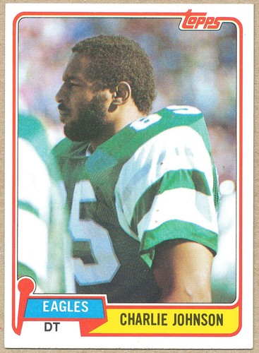 1981 TOPPS Charlie Johnson EAGLES Colorado CU-BUFFS | eBay