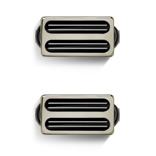 Bare Knuckle Halcyon Mike Stringer Guitar Humbucker Pickup Set, Nickel ...