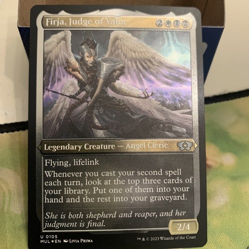 Firja, Judge of Valor - Foil Etched MUL NM MTG | eBay