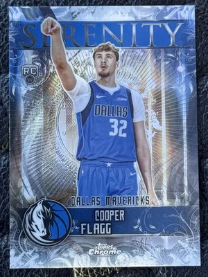 2025-26 Topps Chrome Basketball Cooper Flagg Serenity