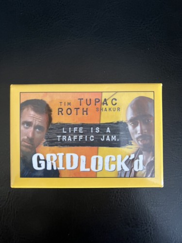 VINTAGE 1990s GRIDLOCK'D MOVIE PROMO PIN - TUPAC SHAKUR 2PAC FILM ...