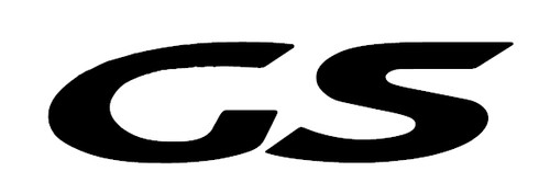 New 1995-1999 Mitsubishi Eclipse "GS" Right Rear Hatch Badge Decal DSM ...