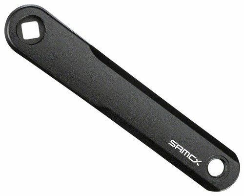 Samox E3 SH Crank Arm Set - 160mm, JIS Square Taper, 5mm offset, Black ...