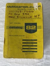 mcmaster carr catalog for sale | eBay