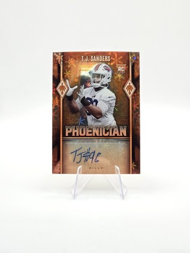 T.J. Sanders 2025 Panini Phoenix RC Phoenician Auto Winter SP /149 #PHP ...