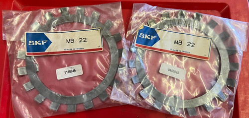 LOT OF 2 SEALED NEW SKF MB22 LOCK WASHER 4-5/16" BORE 6-1/16" | eBay