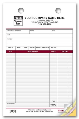 2531 Multi Purpose Register Forms Image Design Large Format5 1/2x8 1/2 ...