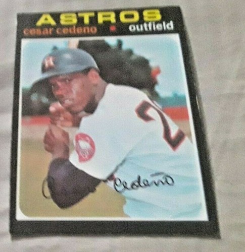 1971 Topps #237 Cesar Cedeno EX+ VINTAGE RC ASTROS | eBay
