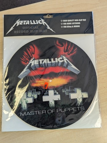 Metallica - Master of Puppets Record Slip Mat | eBay