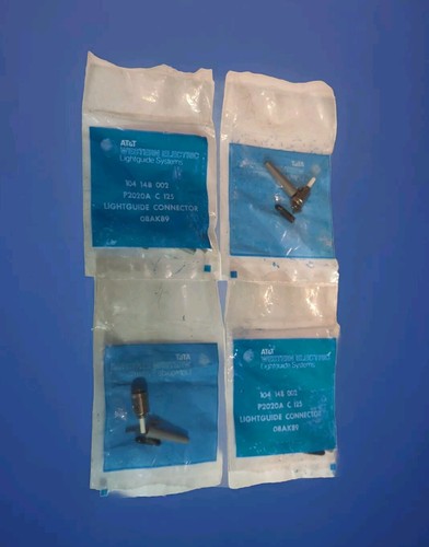 (4) x AT&T ST Series Lightguide Connector, R2000A-3 (Lot of 4) | eBay