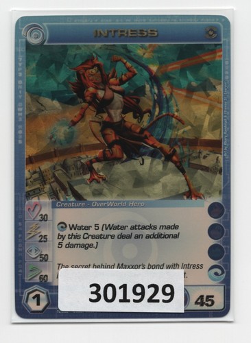 (301929) INTRESS 30/25/50/60/45 (2 Max Stats) SUPER RARE FOIL Chaotic ...