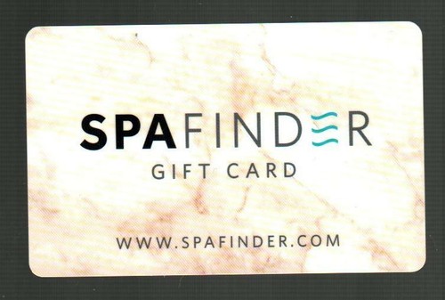 SPAFINDER Marble Background ( 2017 ) Gift Card ( $0 ) | eBay