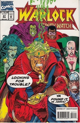 Warlock and Infinity Watch #27 Drax Gamora Moondragon Later Issue ...