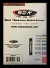 BCW Card Thickness Point Gauge | eBay