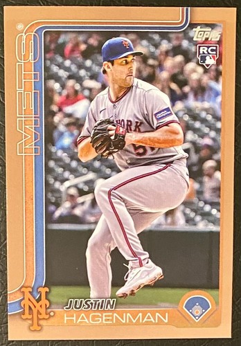 2025 Topps Update US108 Justin Hagenman RC GOLD /2025 | eBay