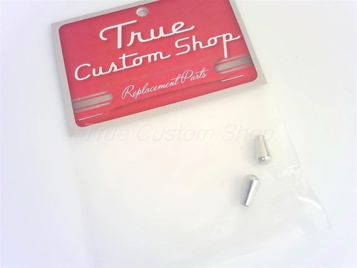 Chrome Metal Metric Guitar Switch Tips for Epiphone Guitars 2pk-True ...
