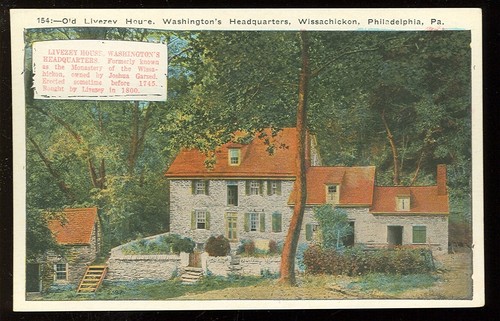 Philadelphia, Pennsylvania, Livezey House, Washington's Headquarters ...