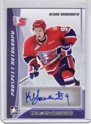 2016-17 Leaf ITG Heroes & Prospects - Keanu Yamamoto PA-KY2 (1/5 ...