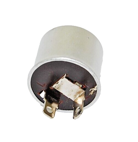 Turn Indicator Relay 2 Spade 12Volt Round Fits Volkswagen Type1 Bug ...