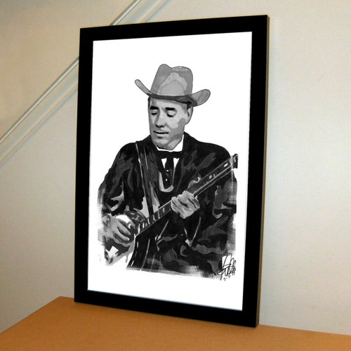 Earl Scruggs Banjo Bluegrass Music Poster Print Wall Art 11x17 | eBay