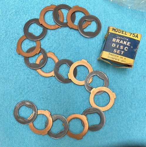 SCHWINN KRATE STINGRAY MUSCLE BIKE BRAKE DISC SET MODEL 75A | eBay