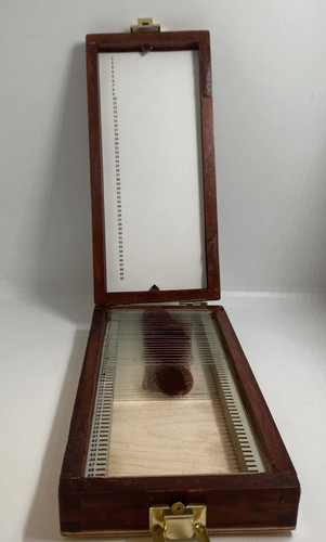 Dexter Blood Slide Box Replica – Handmade Mahogany Prop | Perfect Gift ...