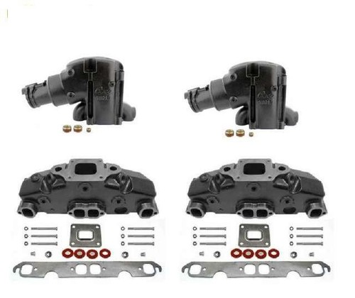 MerCruiser Dry Joint V8 Exhaust Manifold Riser Kit 5.0l 5.7l 865735a02 ...